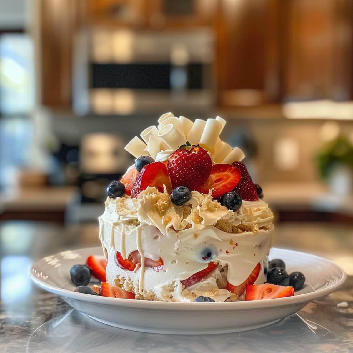 Easy 4th of July Trifle with Cool Whip