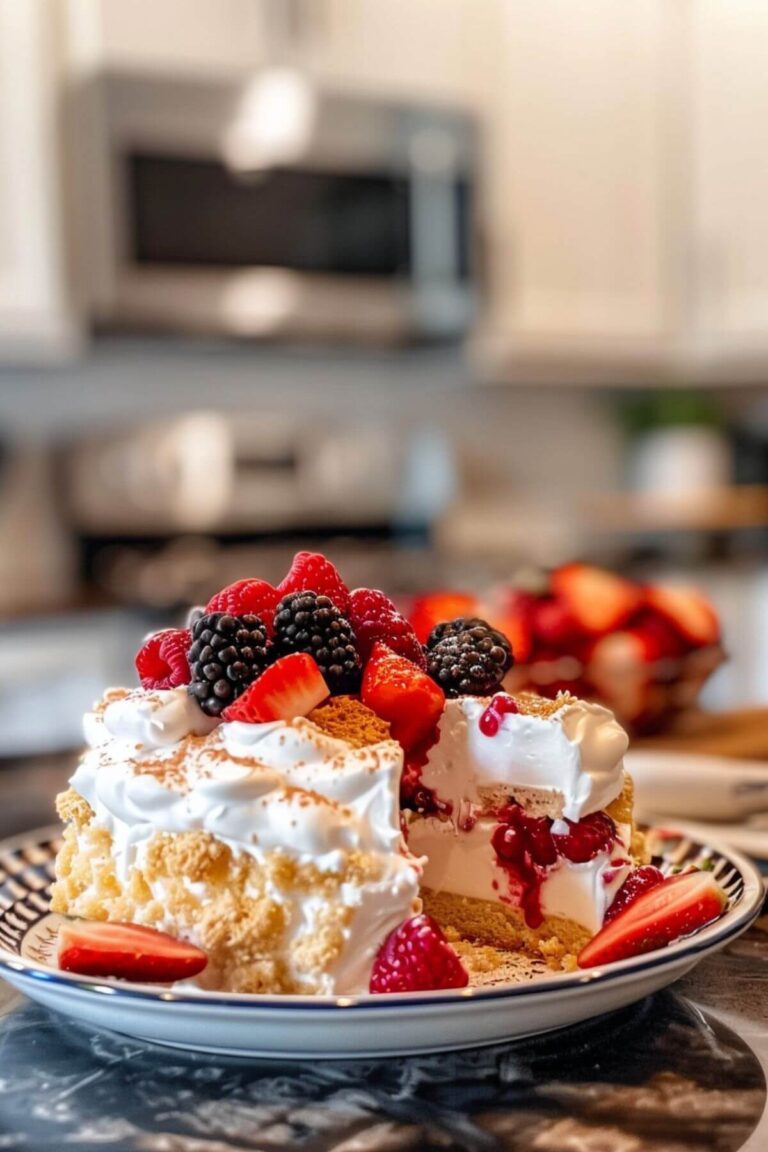 Easy 4th of July Trifle with Cool Whip